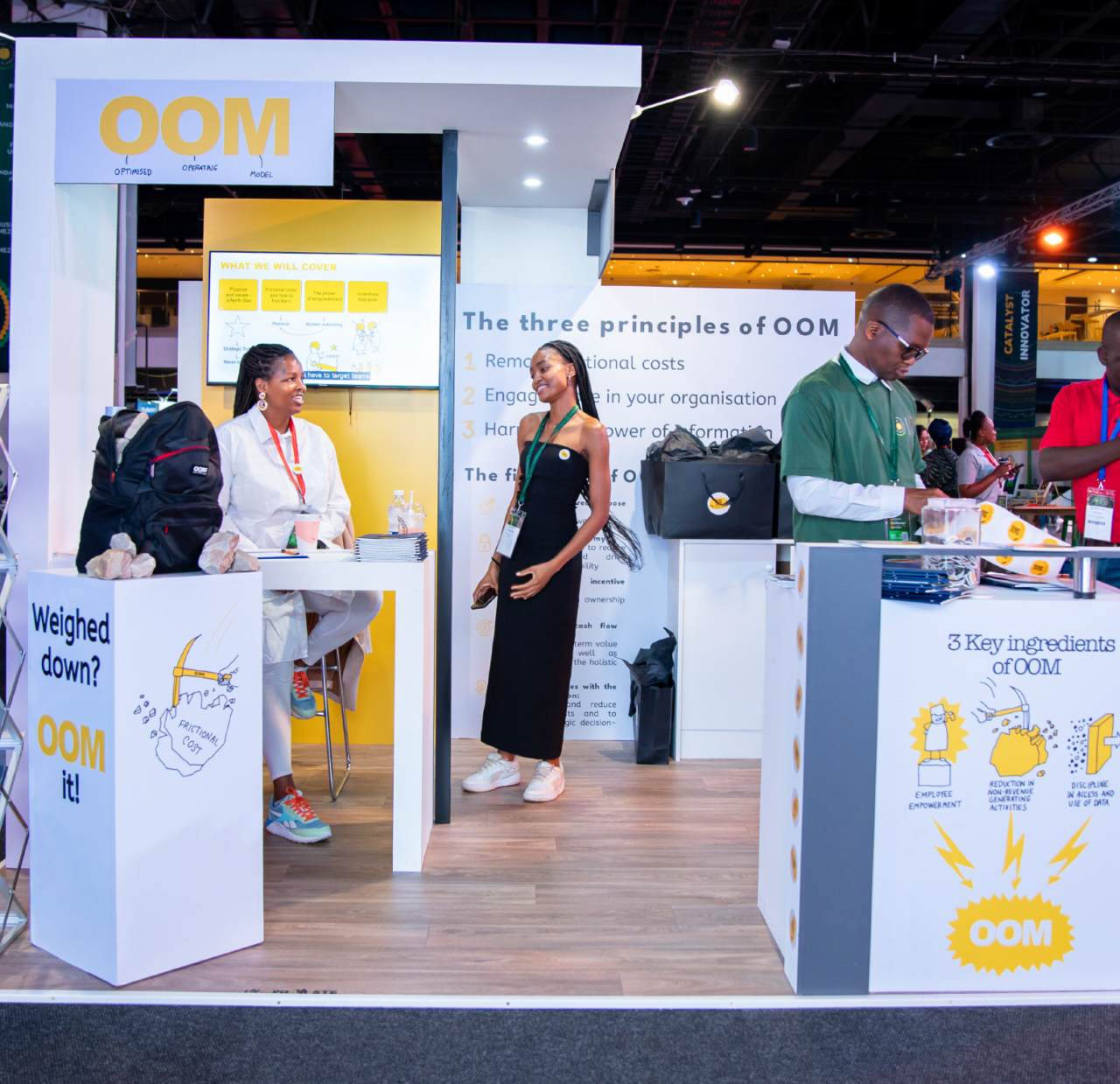 Exhibition at The Future Trust Summit - SAFT - South Africa Future Trust
